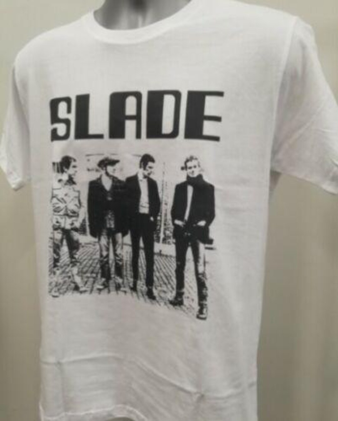 Slade T Shirt EE335 Retro White Unisex Graphic Tee - Etsy