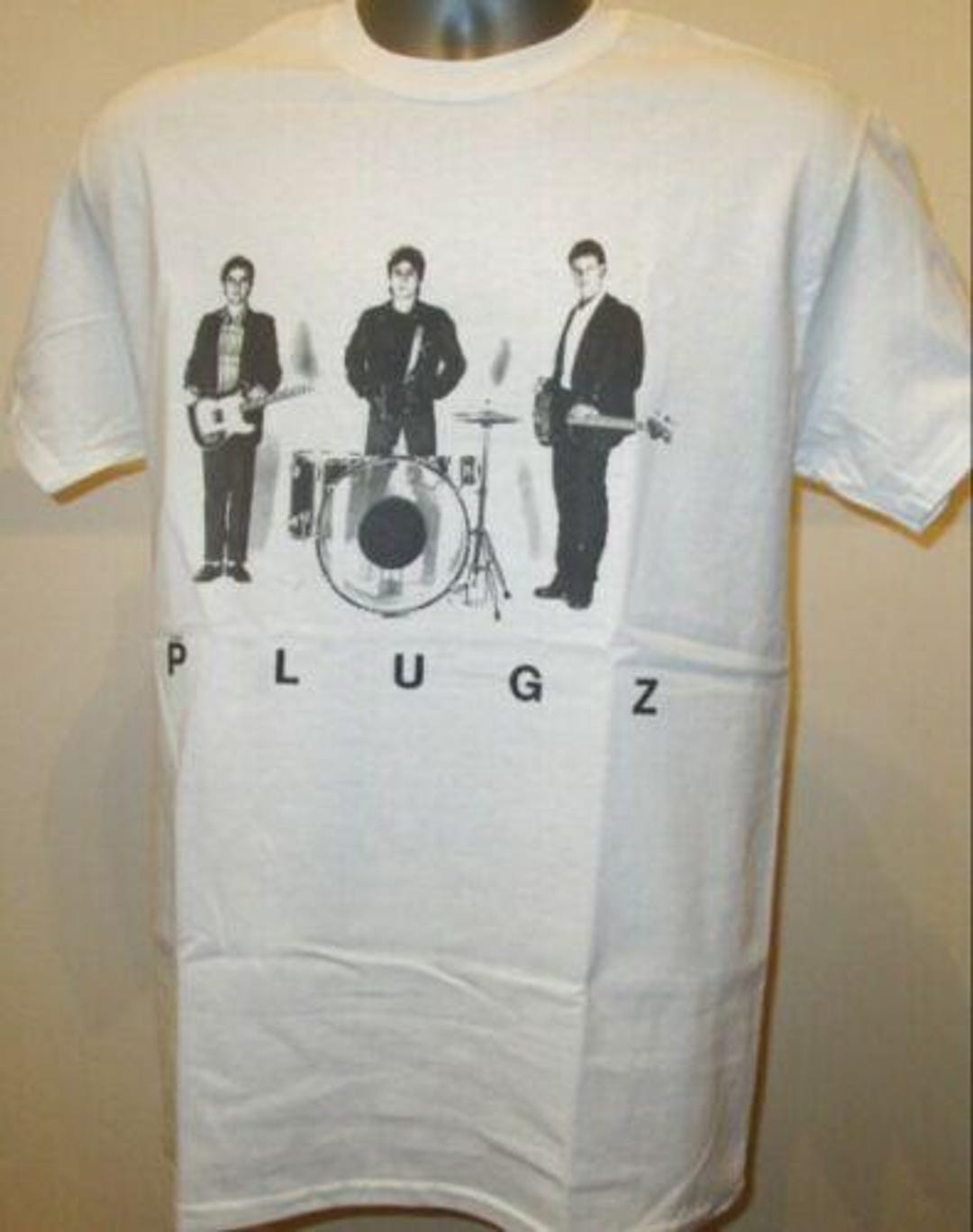The Plugz T Shirt EE077 Retro White Unisex Graphic Tee - Etsy