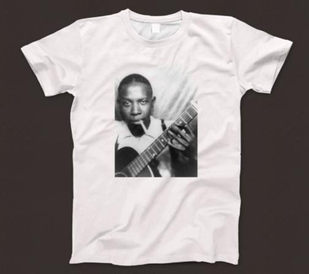 Robert Johnson T Shirt 161 Retro White Unisex Graphic Tee - Etsy