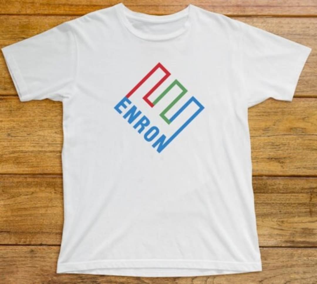 Enron T Shirt 872 Retro White Unisex Graphic Tee - Etsy