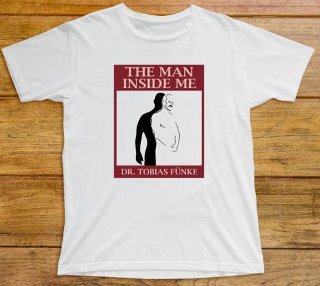 The Man Inside Me T Shirt Retro White Unisex Graphic Tee GT152 - Etsy