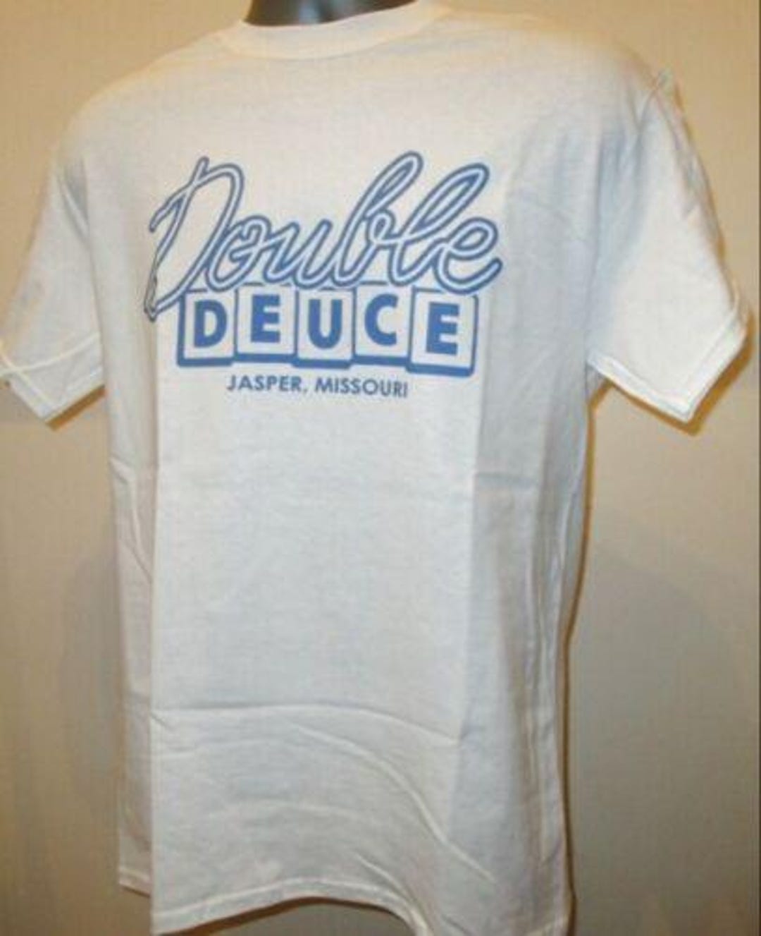 Double Deuce T Shirt EE016 Retro White Unisex Graphic Tee - Etsy