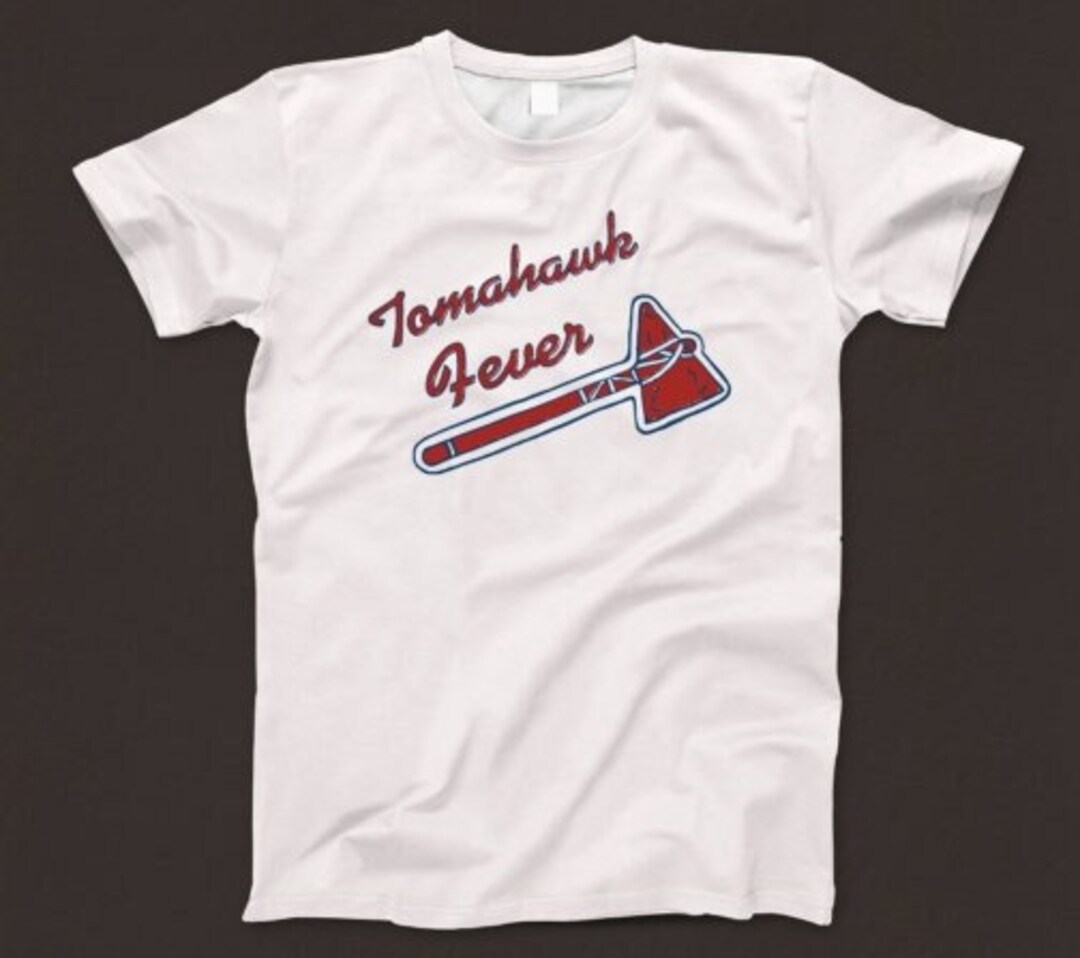 Tomahawk Fever T Shirt 857 Retro White Unisex Graphic Tee - Etsy