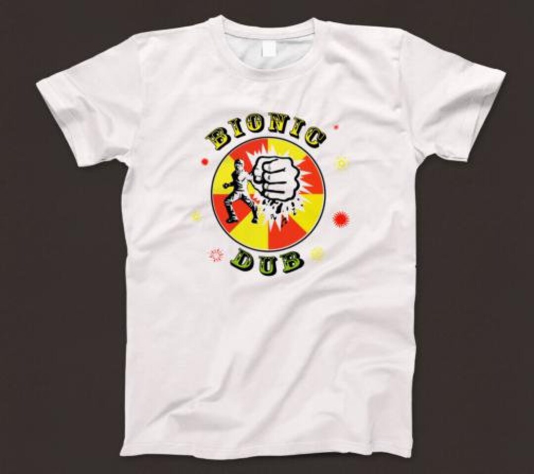 Bionic Dub T Shirt 092 Retro White Unisex Graphic Tee - Etsy