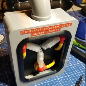 Mini Flux Capacitor 3D Printed Replica - Etsy
