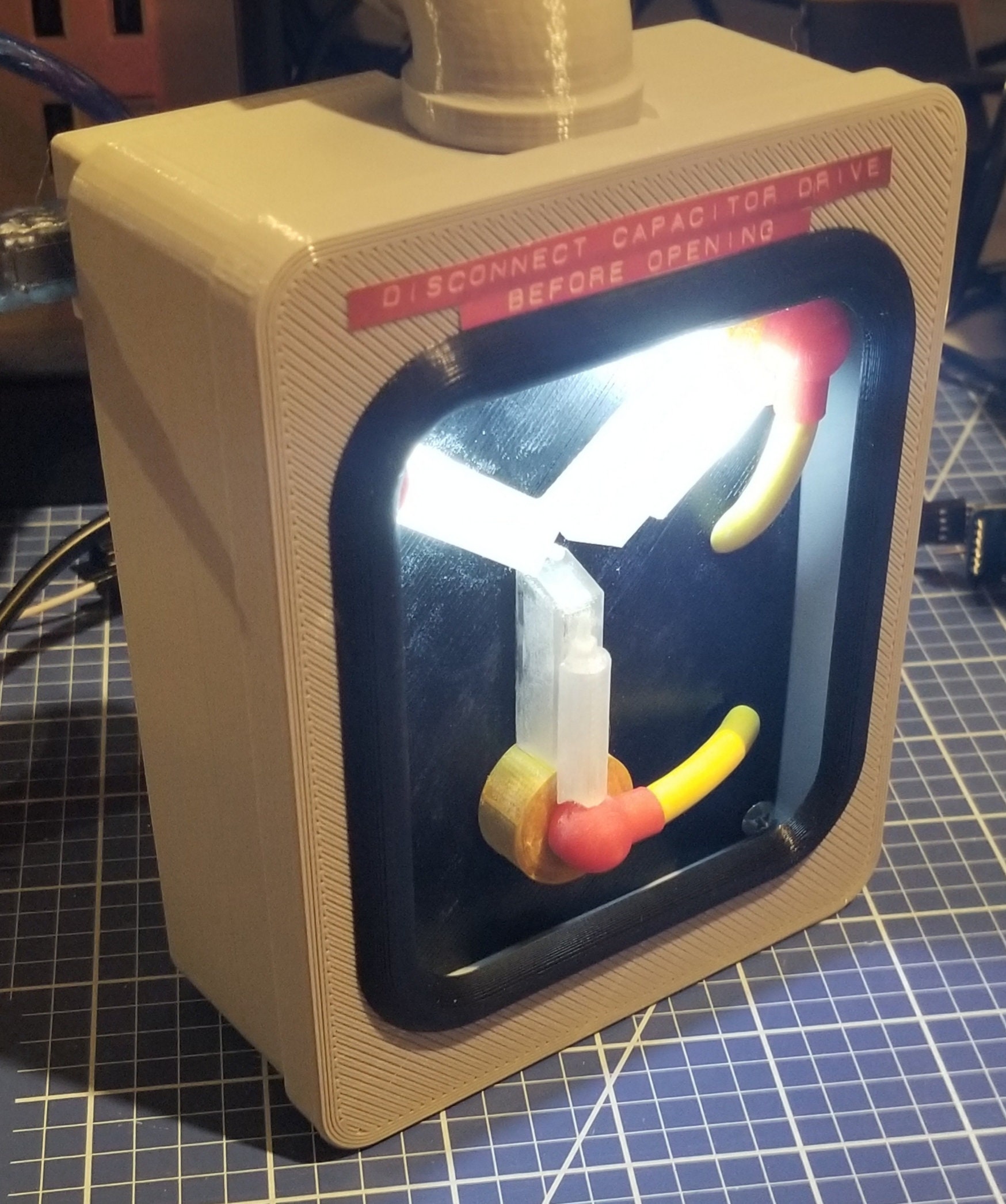 Mini Flux Capacitor 3D printed replica | Etsy