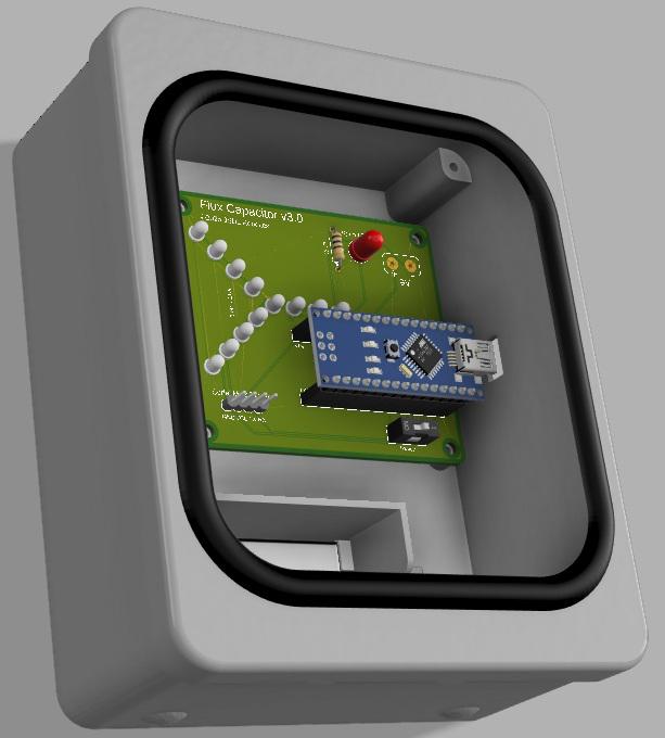 Mini Flux Capacitor 3D Printed Replica - Etsy