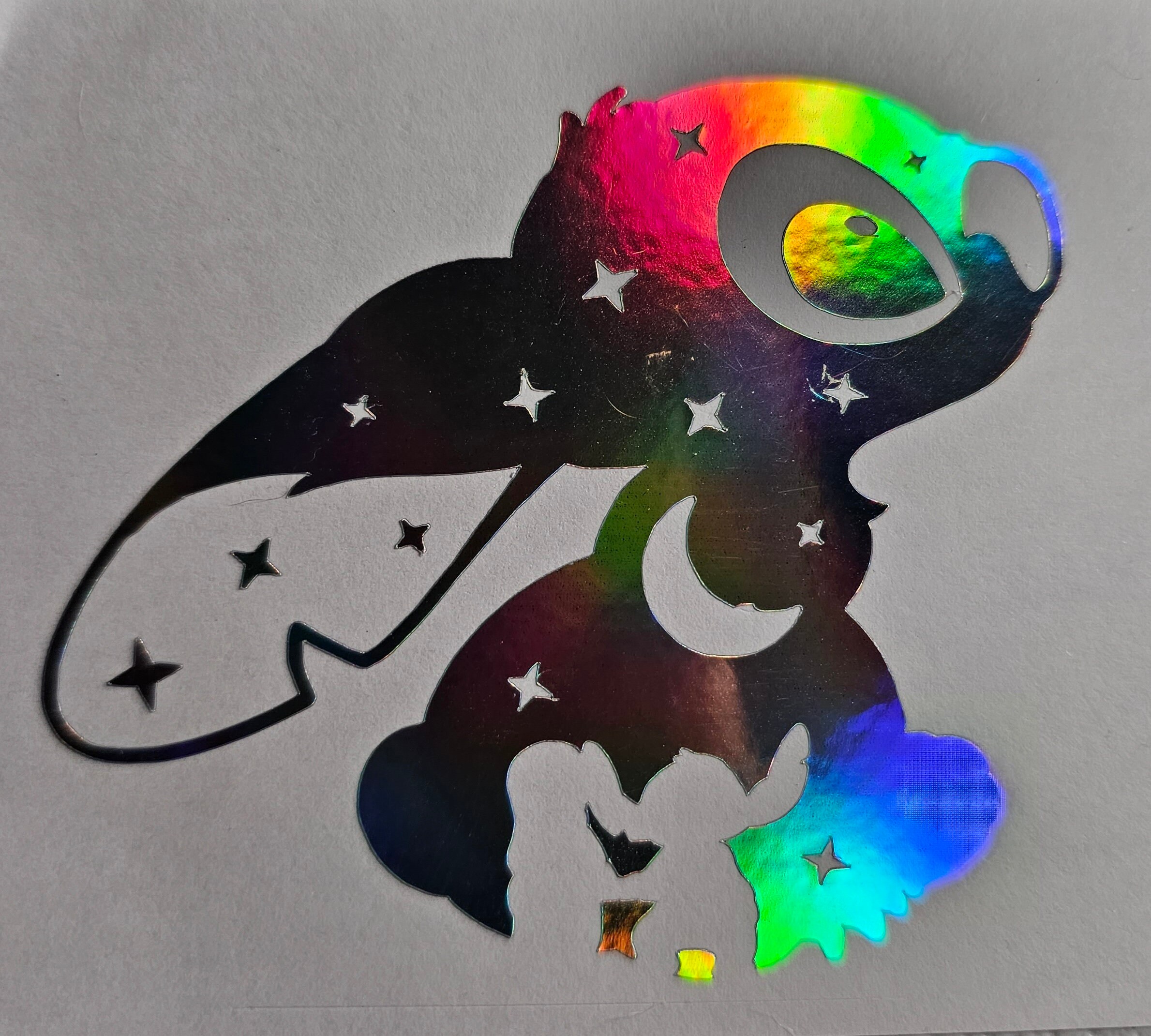 Stitch Car Decal - Etsy