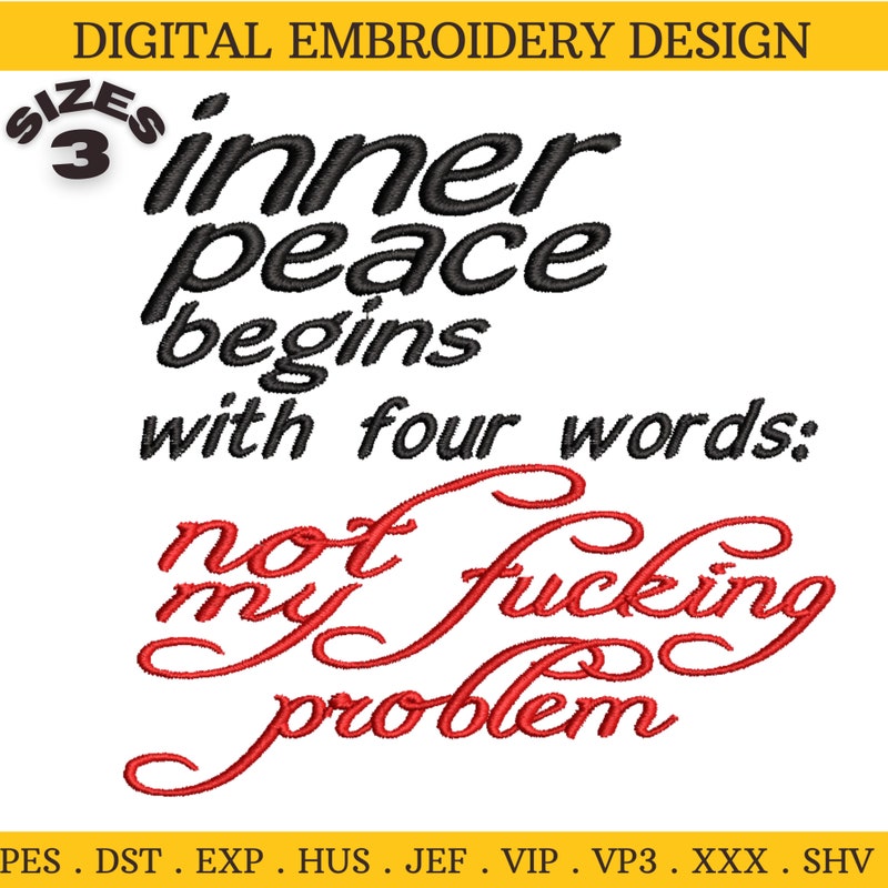 Snarky Embroidery - Etsy