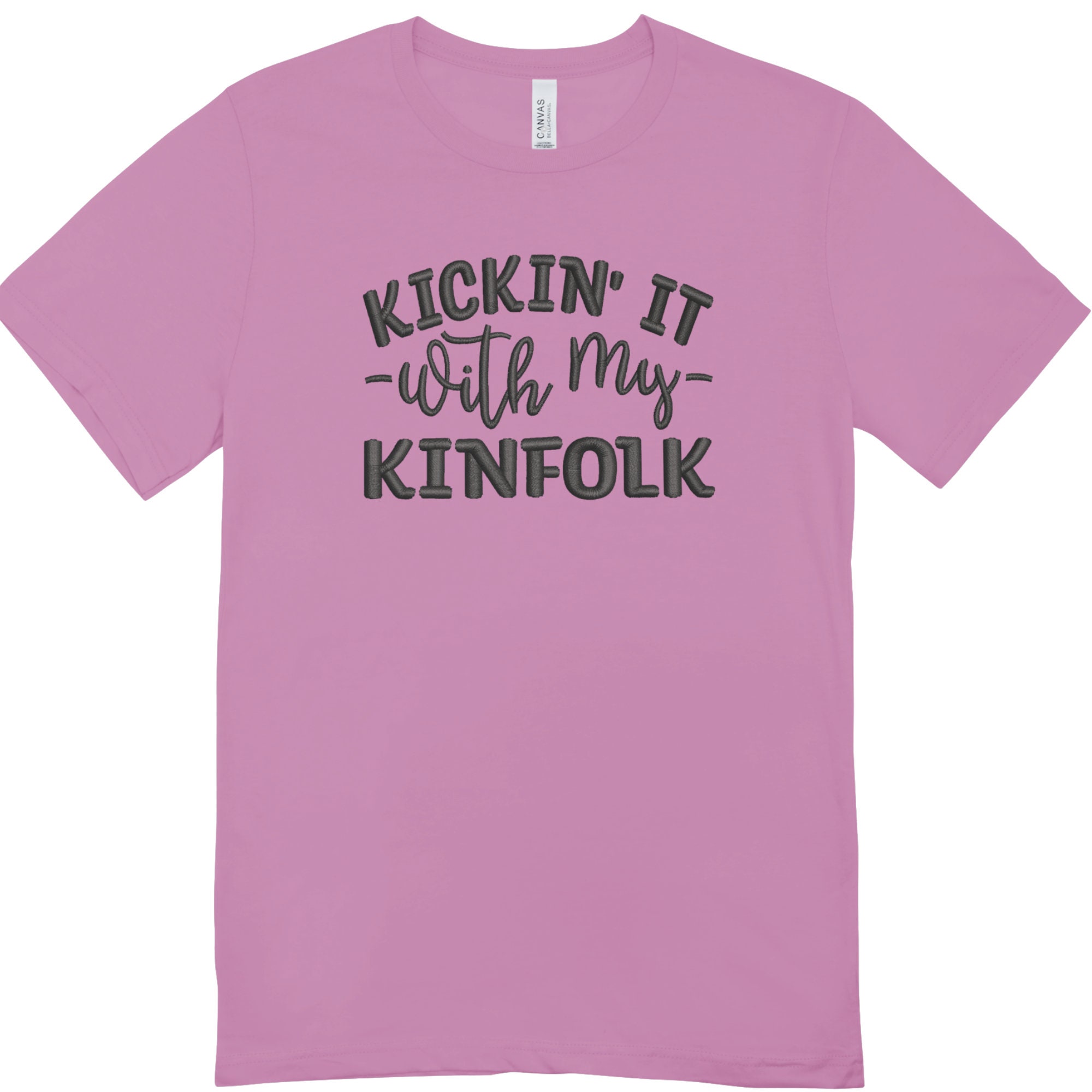 Kickin It With My Kinfolk Embroidery Design, Family Reunion Embroidery ...