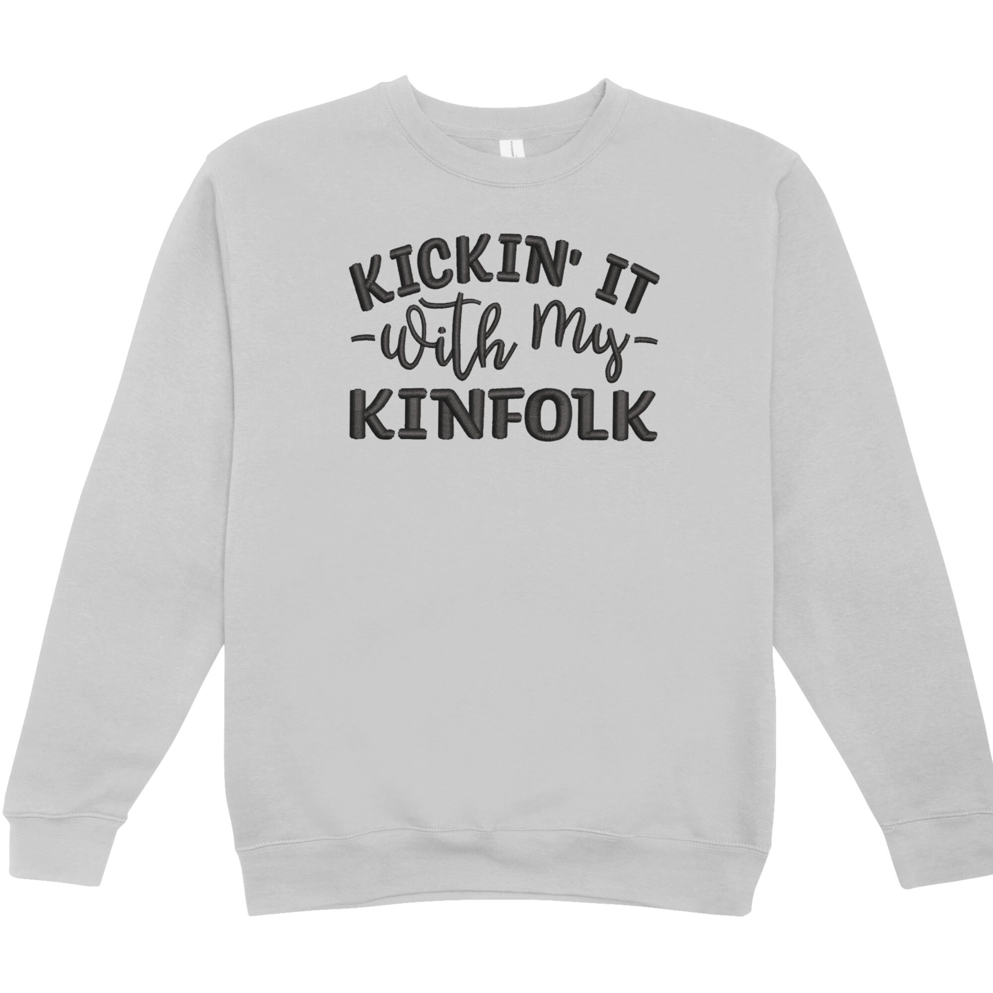 Kickin It With My Kinfolk Embroidery Design, Family Reunion Embroidery ...
