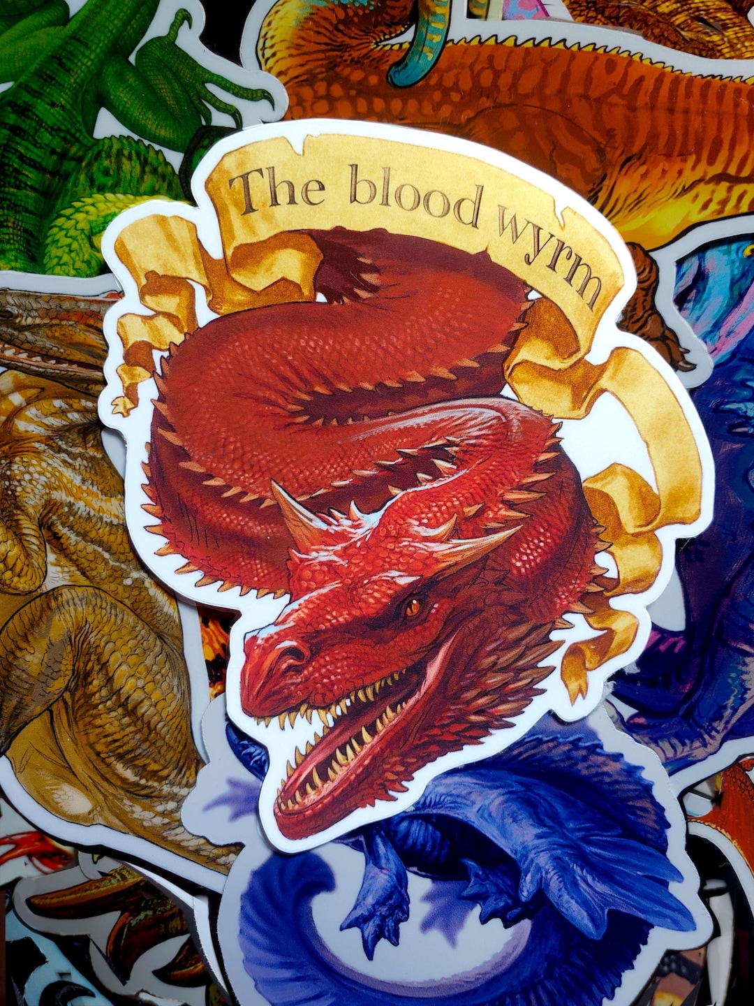 Caraxes-the Blood Wyrm, Sticker. - Etsy