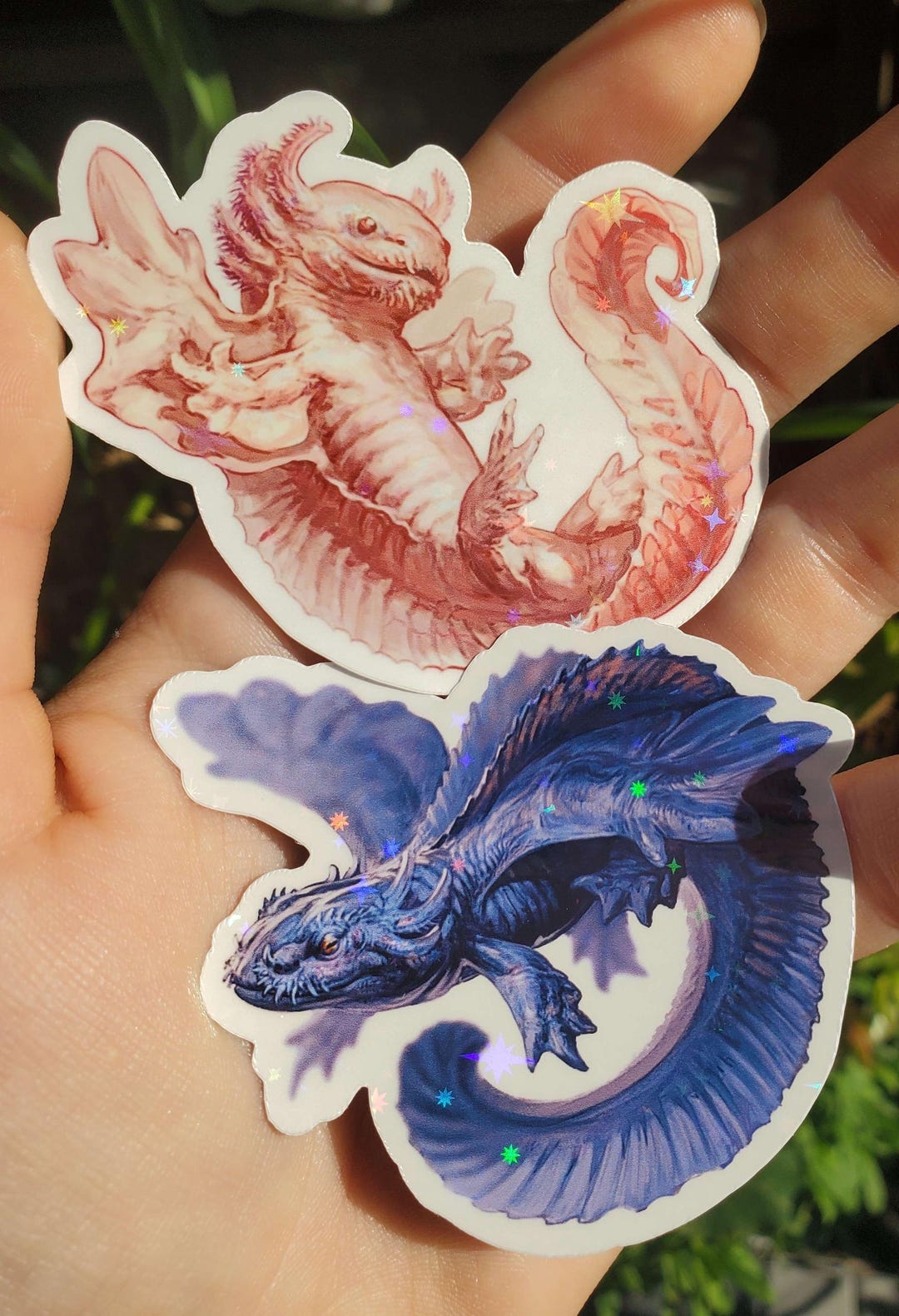 Draxolotl, Dragon Axolotl. - Etsy