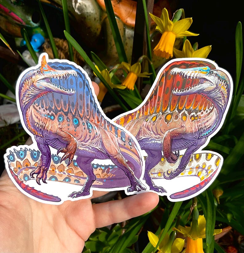 Spinosaurus Sticker - Etsy