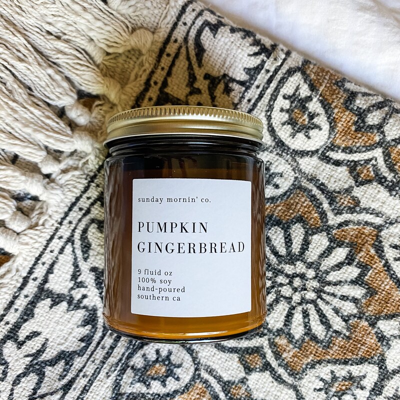 Gingerbread Candles - Etsy