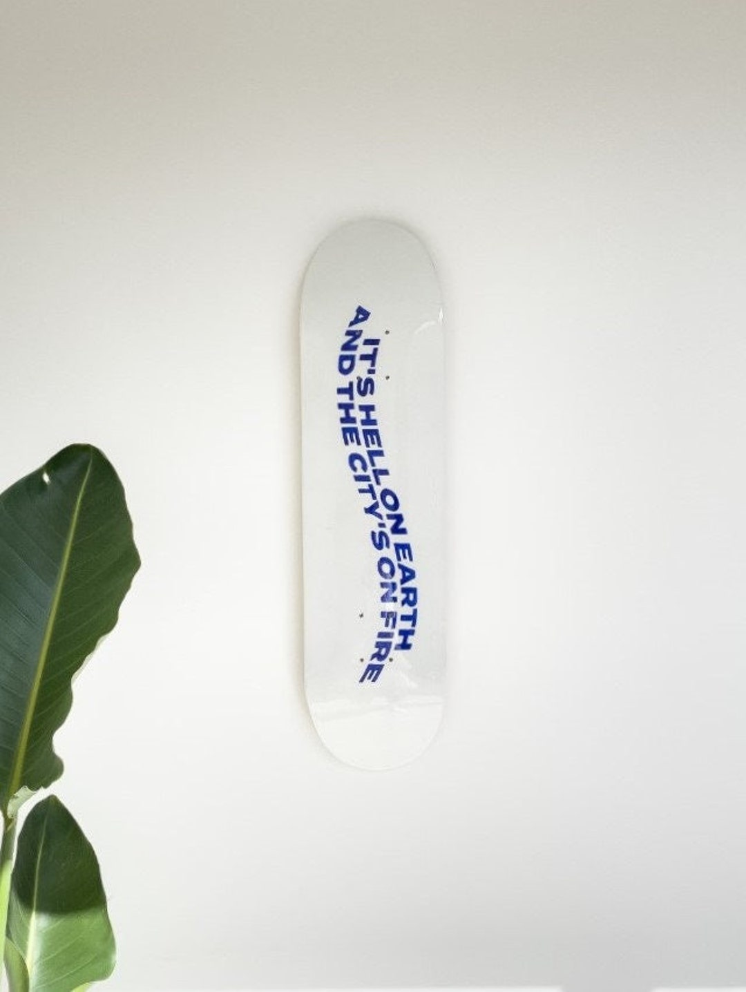 The ORIGINAL Solo Skateboard Deck | Wall Art Frank Ocean Inspired Blond ...