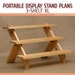 Portable Display Stand Plans, DIY Wooden Craft Fair Display Stand ...
