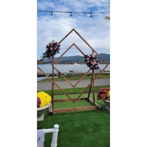 Diamond Wedding Arch Building Plans DIY Diamond Wedding Arch Plans ...