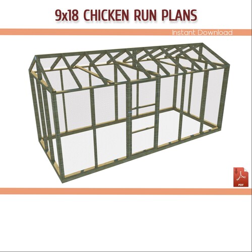 Chicken Coop Plans 5x7 PDF Download - Etsy