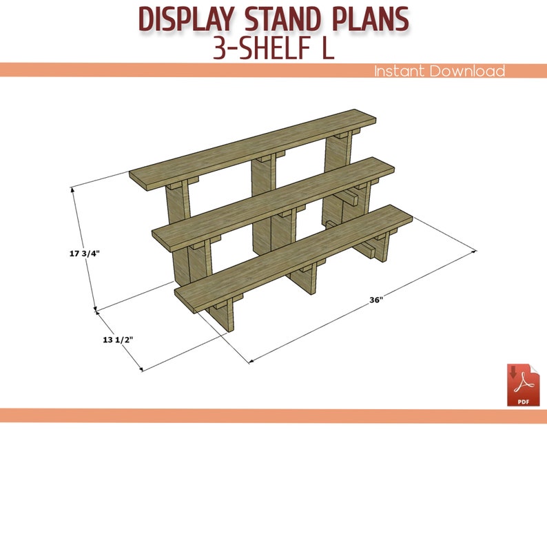 Collapsible Craft Fair Display Stand DIY Plans Wooden - Etsy