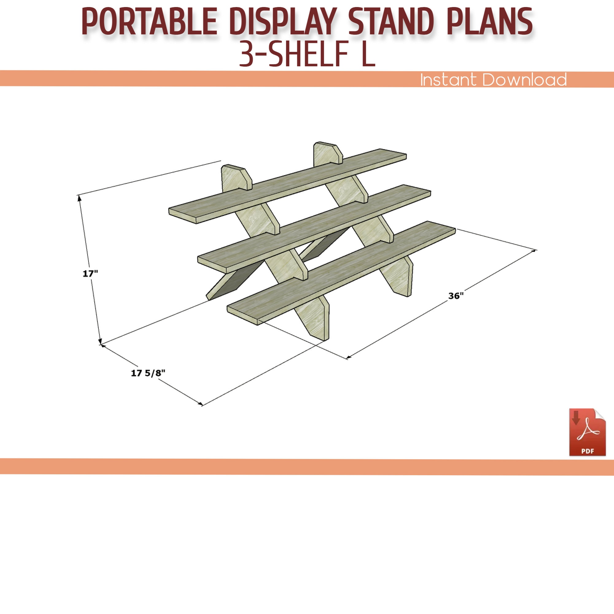 Portable Craft Fair Display Stand Plans Wooden Cupcake Stand - Etsy