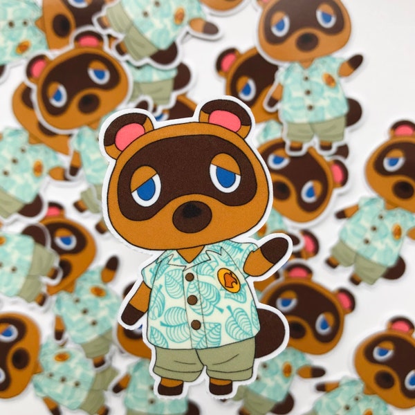 Tom Nook Sticker - Etsy