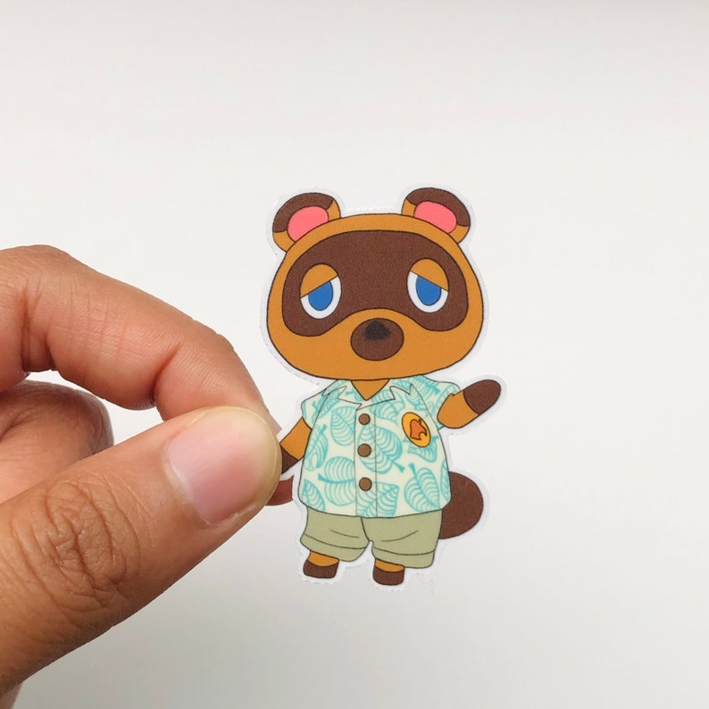 Tom Nook Sticker, Animal Crossing Sticker, New Horizons, New Horizons ...