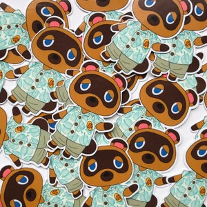 Tom Nook Sticker, Animal Crossing Sticker, New Horizons, New Horizons ...