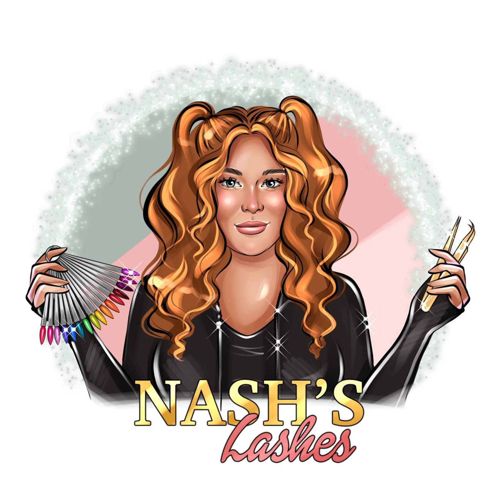Nail Tech Logo,nail Artist Logo,nail Designer Logo,nail Saloon Logo ...