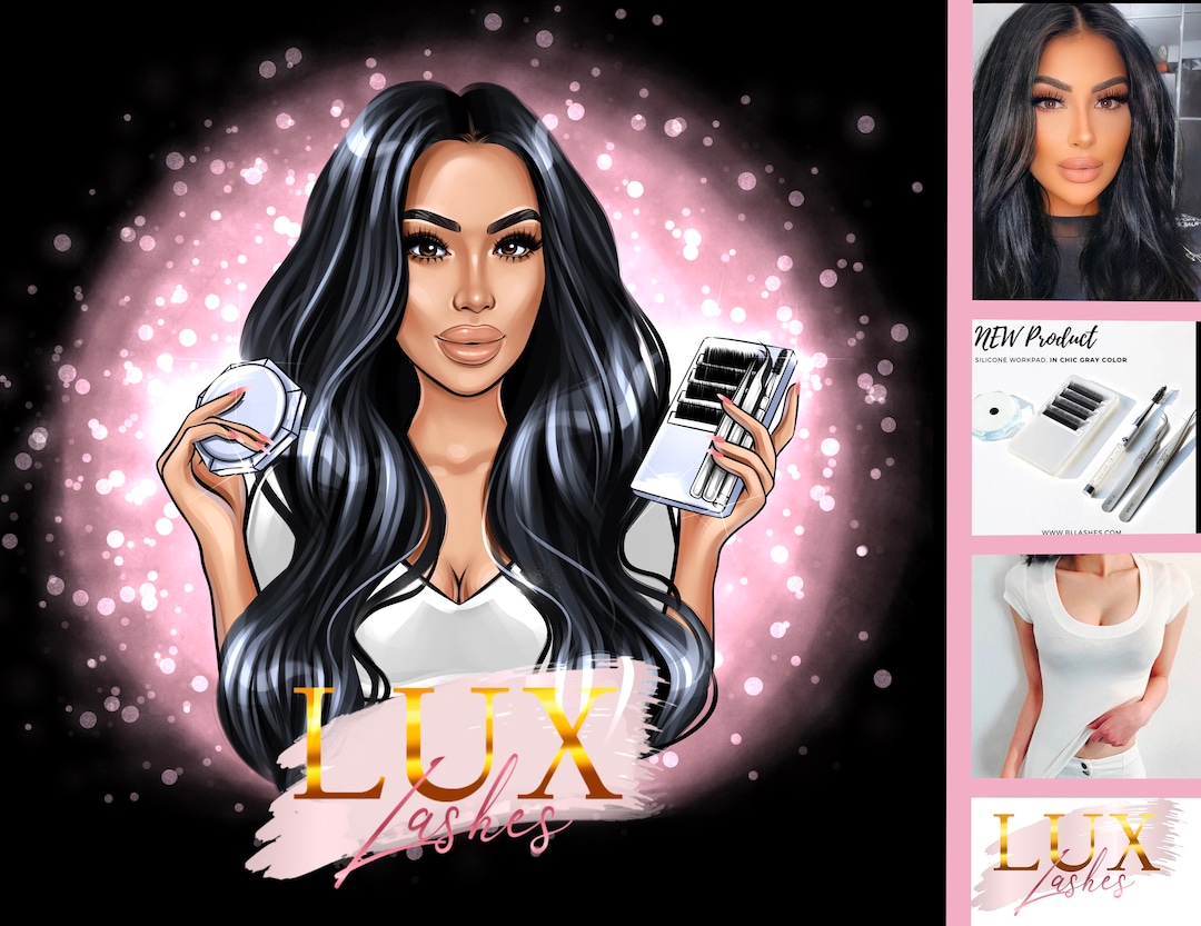 Lash Maker Logo,lash Designer Logo,lash Artist Logo,beauty Lashes Logo ...