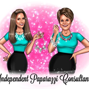 Spray Tanning Logo,cartoon Logo,digital Portrait,cartoon From Photo ...