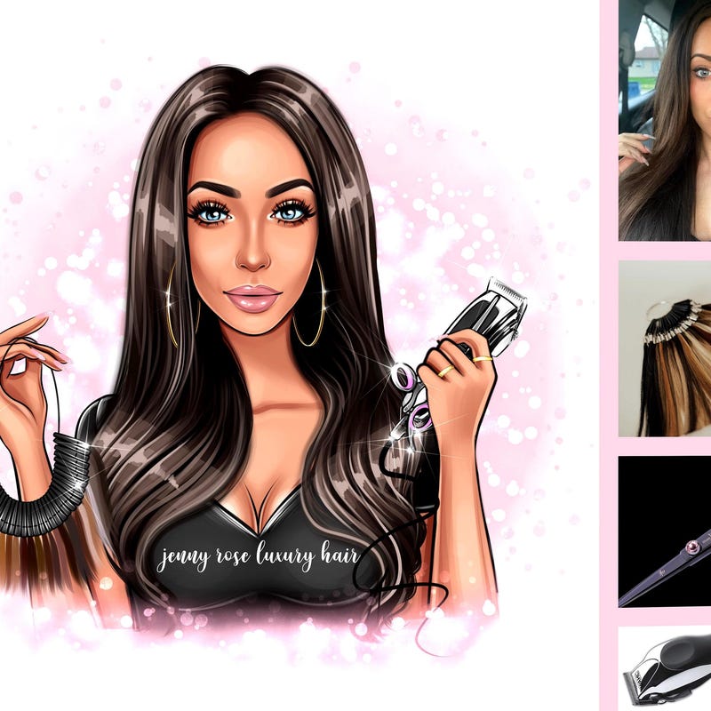 Hair Stylist Logo - Etsy