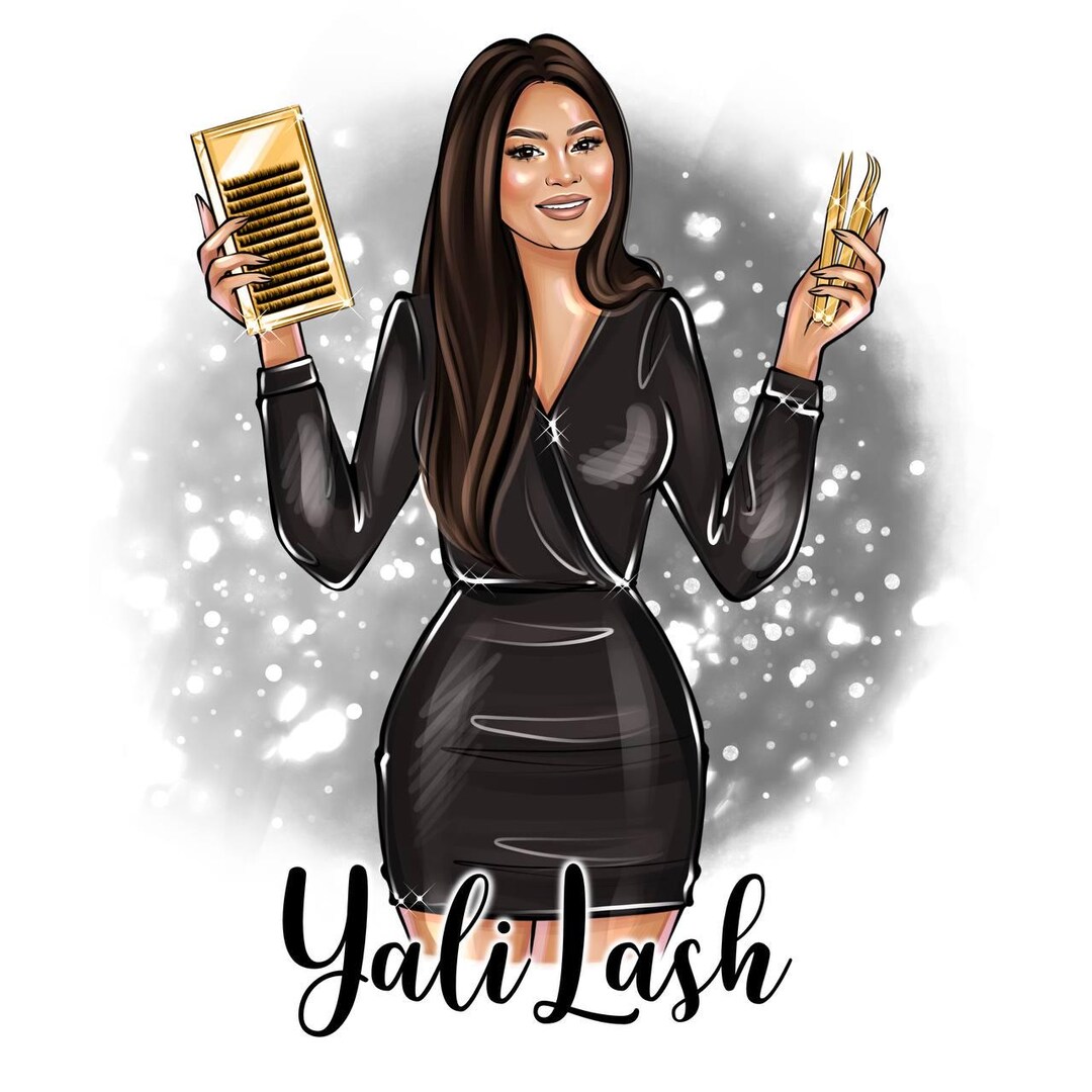 Lash Artist Logo,lash Designer Logo,lash Maker Logo,beauty Saloon Logo ...