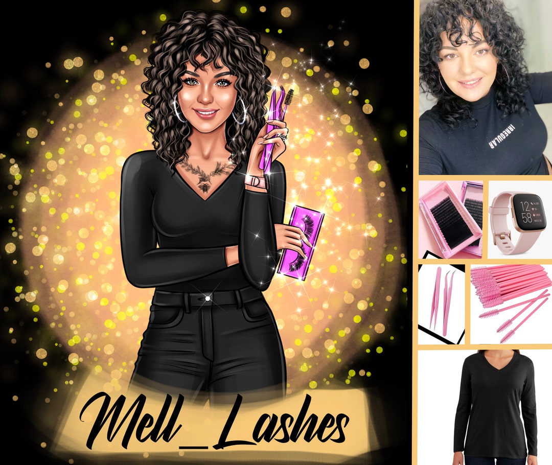 Lash Maker Logo,lash Designer Logo,lash Artist Logo,beauty Lashes Logo ...