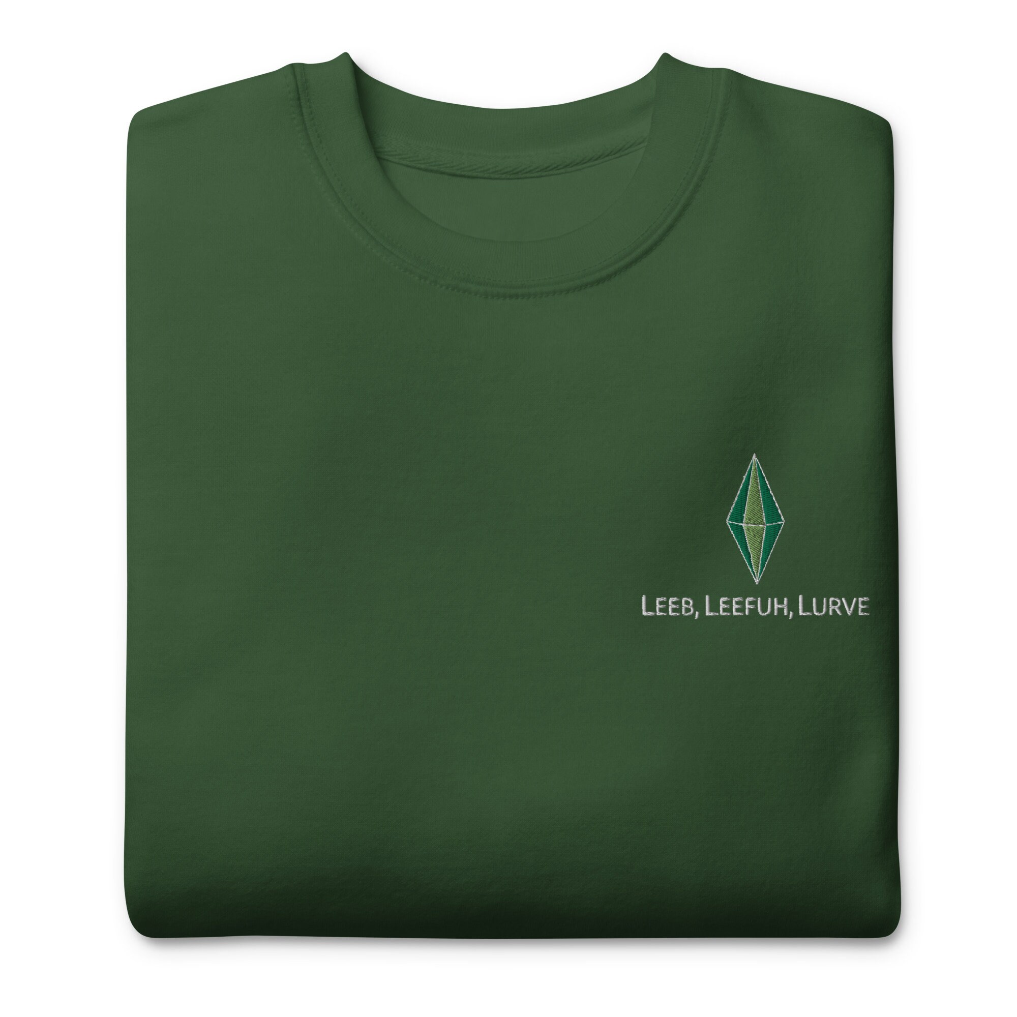 Sims Embroidered Sweatshirt - Etsy
