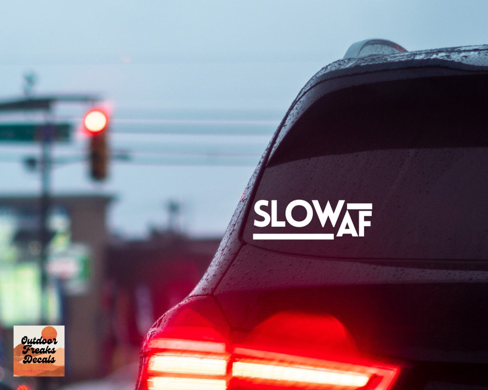 SLOW AF Outdoor Vinyl Decal for Your Bike or Cars Windows - Etsy Canada
