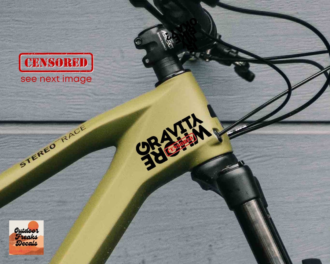 DECAL Gravity Wh0re - Outdoor Vinyl Decal for Your Bike or Cars ...