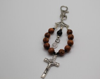 Rosary Keychain - Etsy
