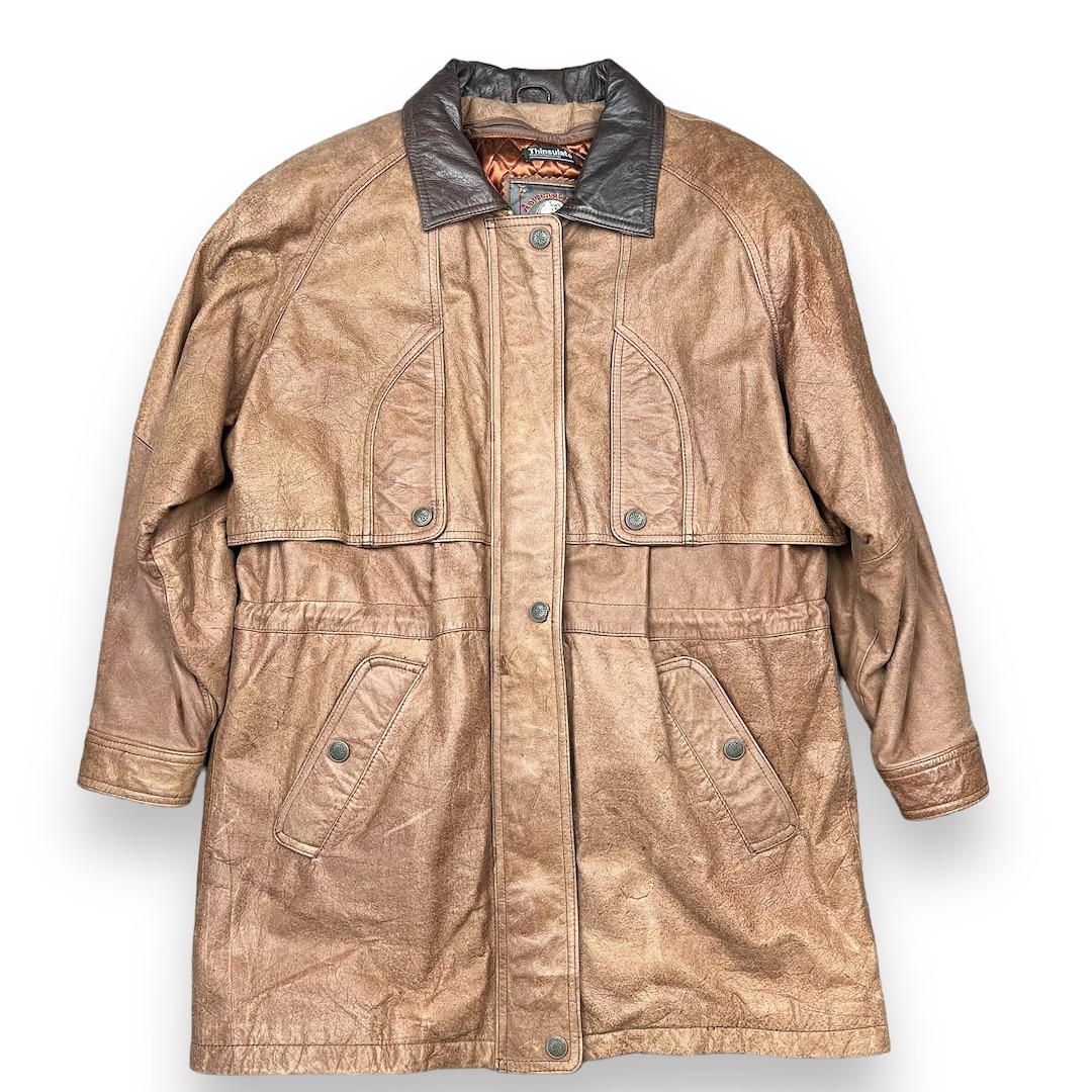 Adventure Bound by Wilsons 3/4 Length Leather Jacket - Etsy