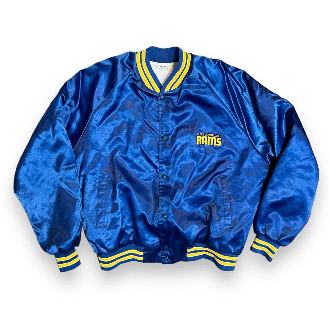 Vintage Los Angeles Rams Satin Jacket by Chalk Line Size M/L - Etsy