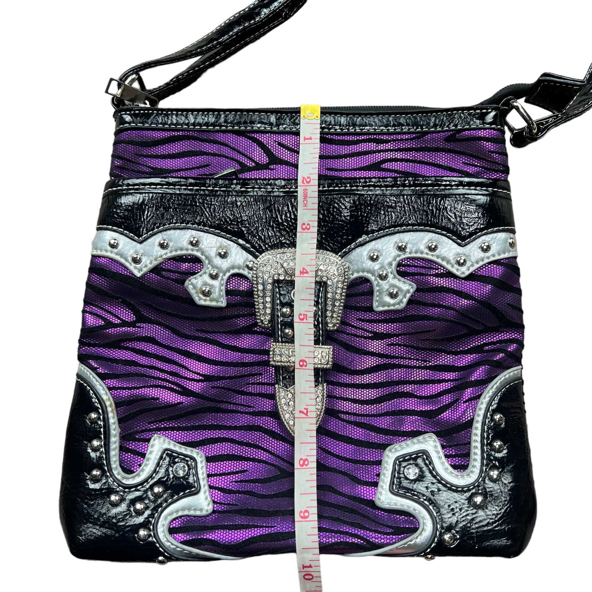 Y2K Crossbody Bag Purple and Black - Etsy