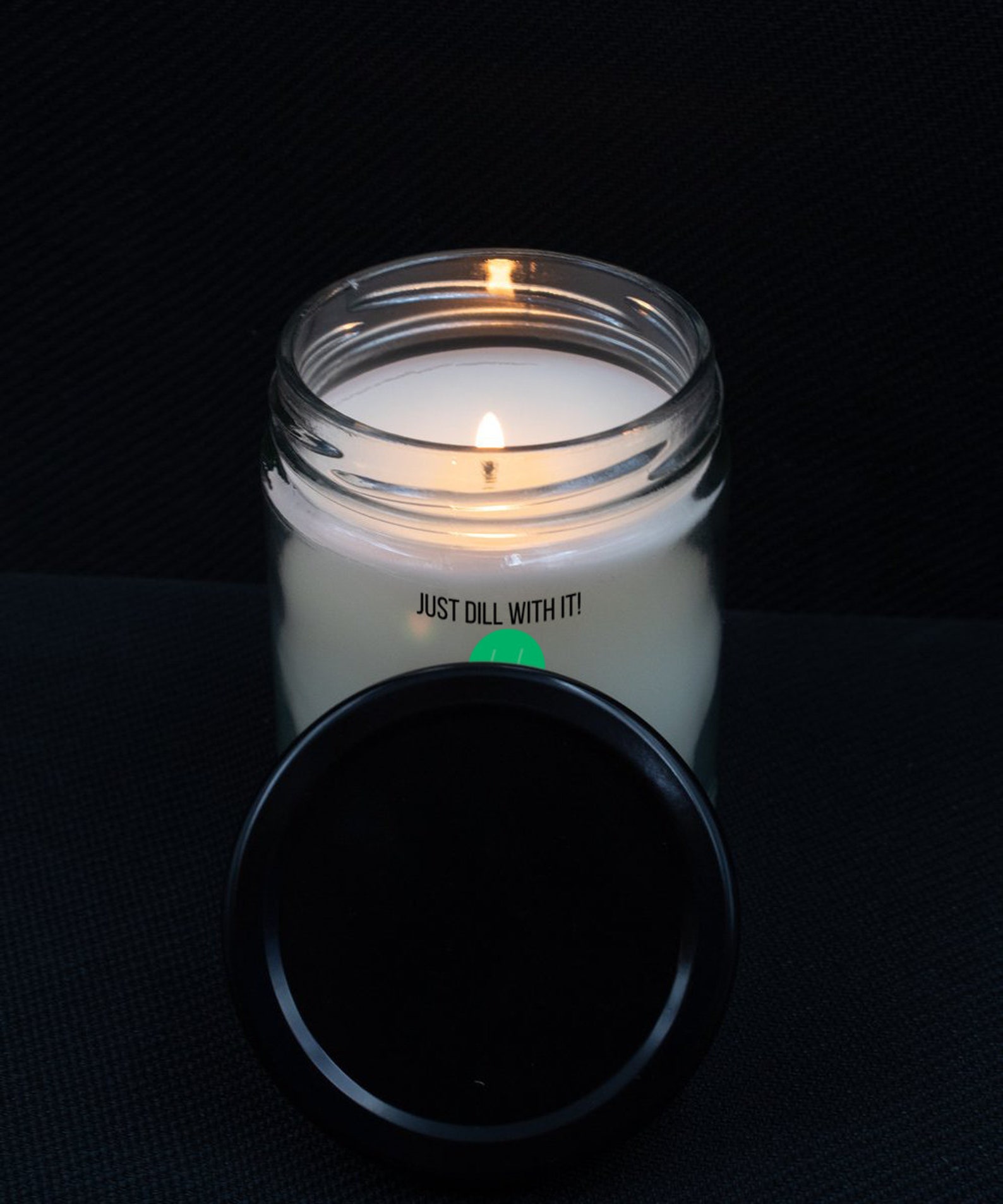 Pickle Candle Just Dill With It Unique Pickle Lovers Gift With Cute ...