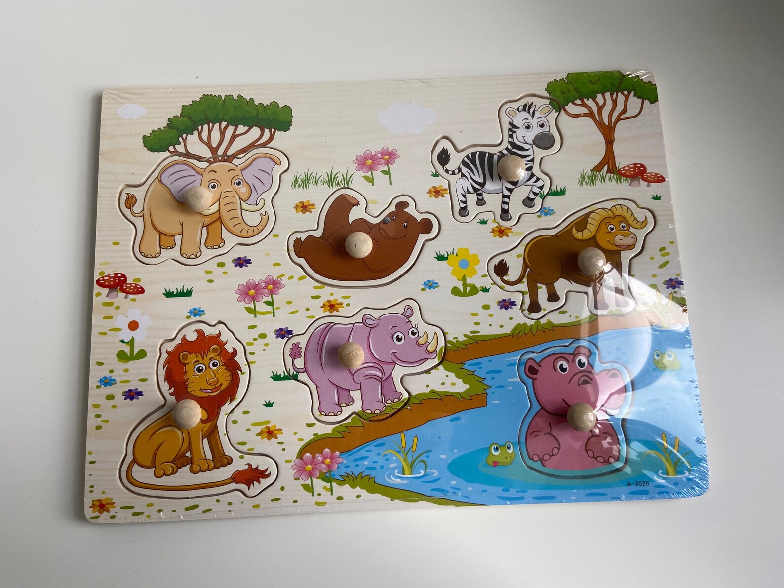 Wooden Jigsaw Puzzles Toys for Kids /early Years Learning | Etsy