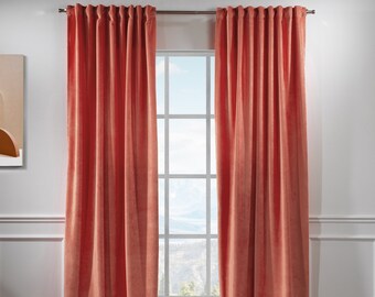Velvet Curtain 100 Wide - Etsy