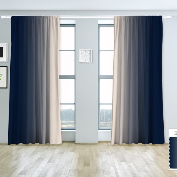 Extra Long Curtains - Etsy