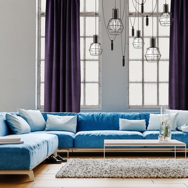 Extra Long Curtains - Etsy