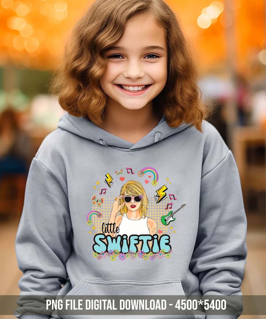 Little Swiftie PNG, Taylor the Eras Tour Png, Taylor Swiftie Png ...