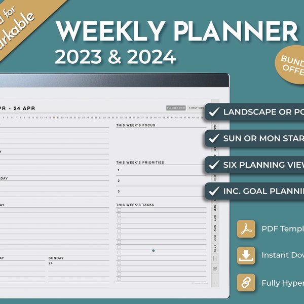 Planner 2023 - Etsy