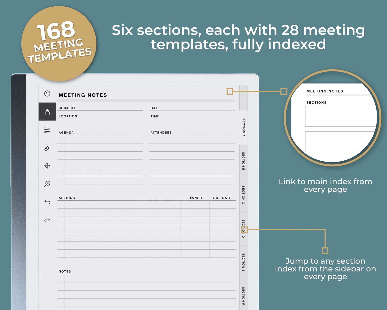 Remarkable Meeting Notes Template Remarkable 2 Template Meeting ...
