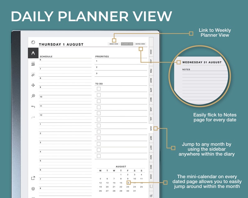 Remarkable 2 Daily Planner 2023 2024 Remarkable 2 Templates Ultimate ... Remarkable 2 Daily Planner 2023 2024 Remarkable 2 Templates Ultimate ...